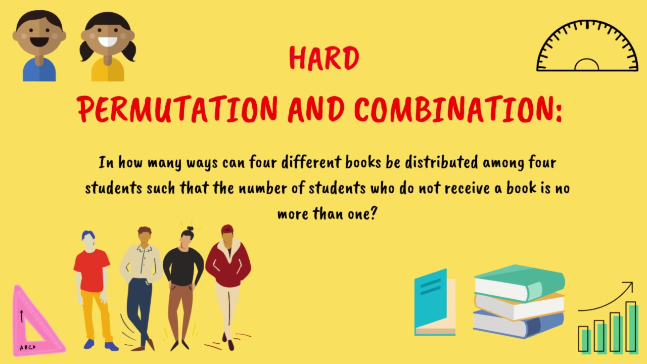 Hard Permutation and Combination: Book Distribution Problem | IIT JEE ...