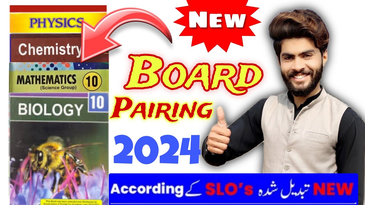 pairing scheme 10th class 2024 all subjects || 10th Class Math, Physics ...