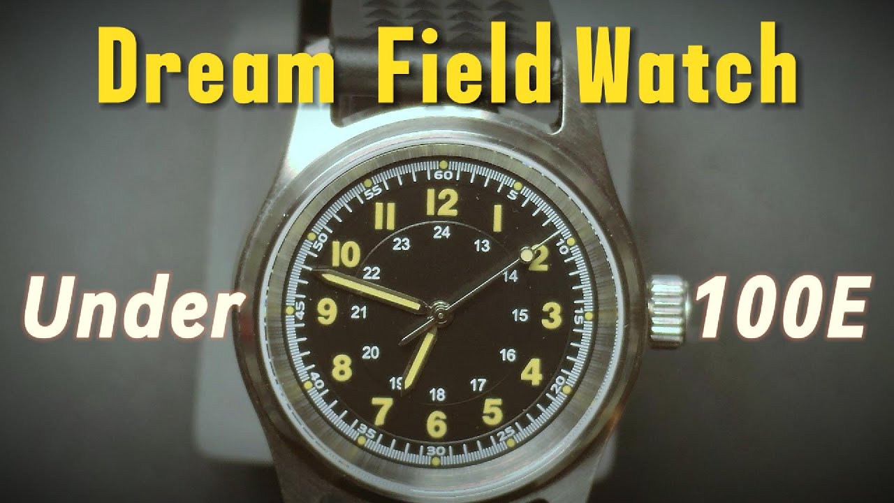 I Built A Field Watch Using Only AliExpress Parts - YouTube