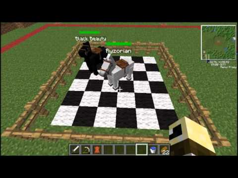 Mo Creatures Tutorial - how to breed your Horses in Mo 'Creatures 3.7.1 ...
