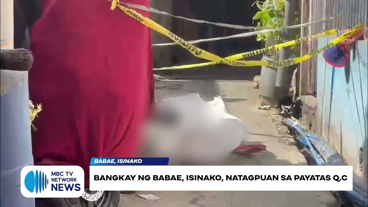 Bangkay ng babae, isinako, natagpuan sa Payatas, Q.C - YouTube