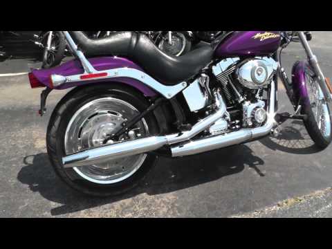043208 2008 Harley Davidson Softail Custom FXSTC - YouTube