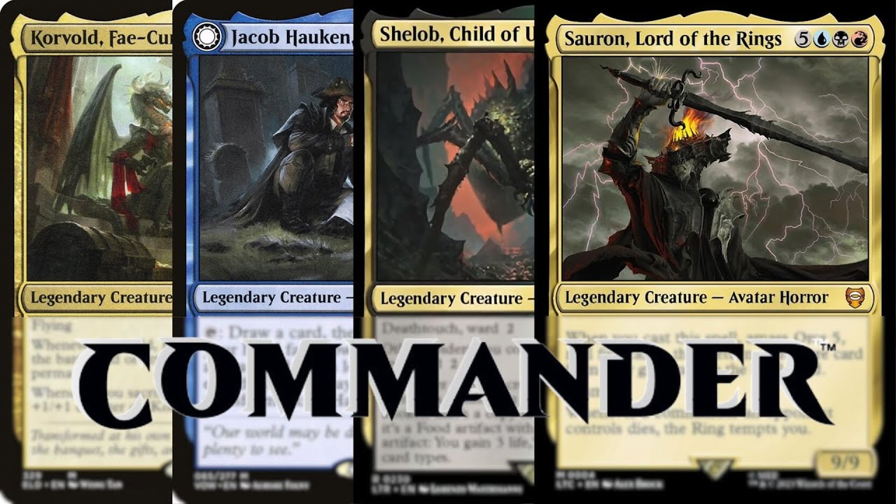 Sauron VS Shelob VS Jacov VS Korvold - Commander Gameplay LOTR - YouTube