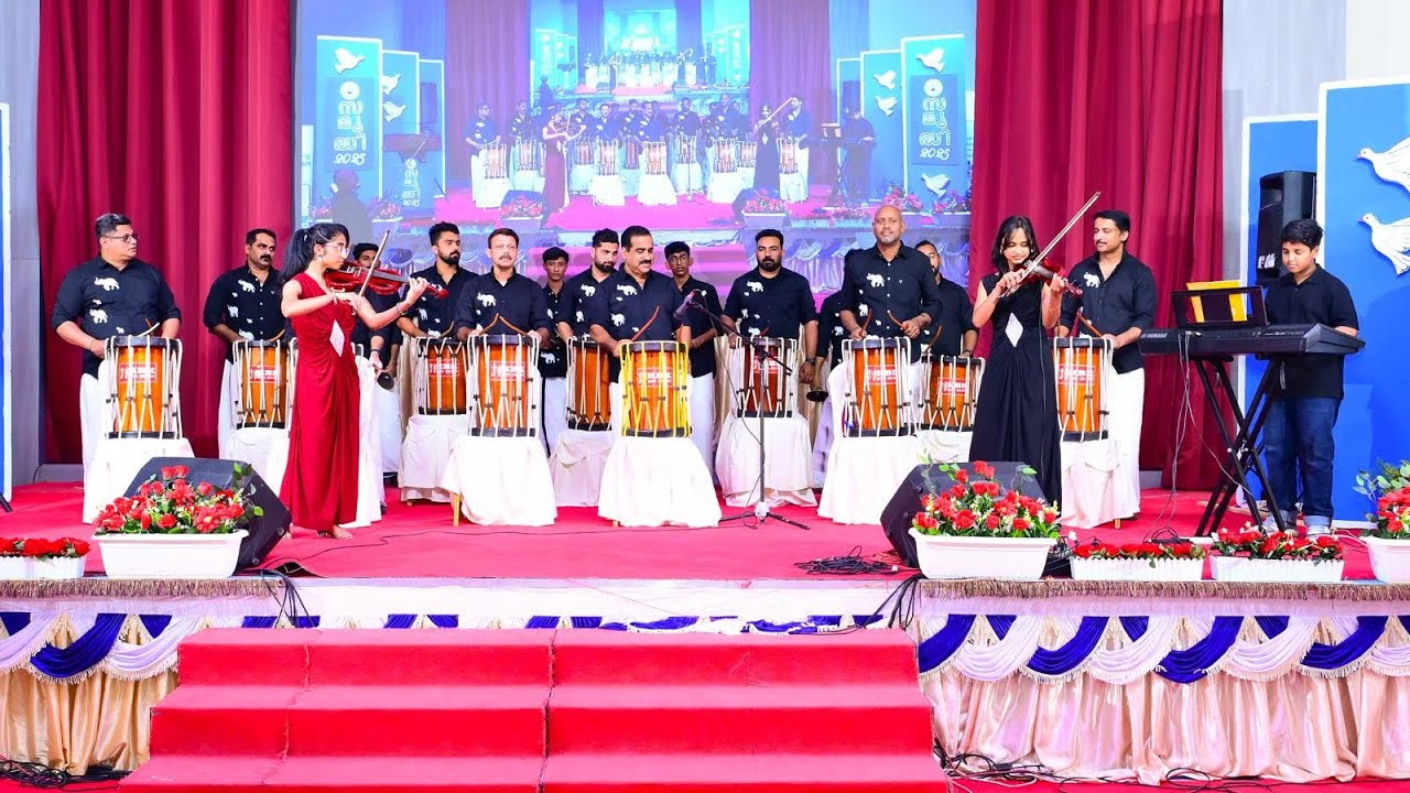 Chenda violin fusion,KNB 🇰🇼 (KUWAIT)St.peter’s Knanaya church Kuwait ...