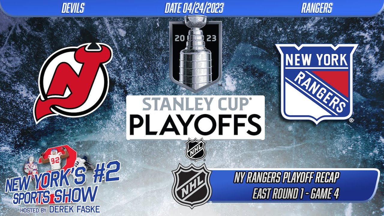 Game 4: NY Rangers Lose In Feeble Fashion As NJ Devils Even Series With ...