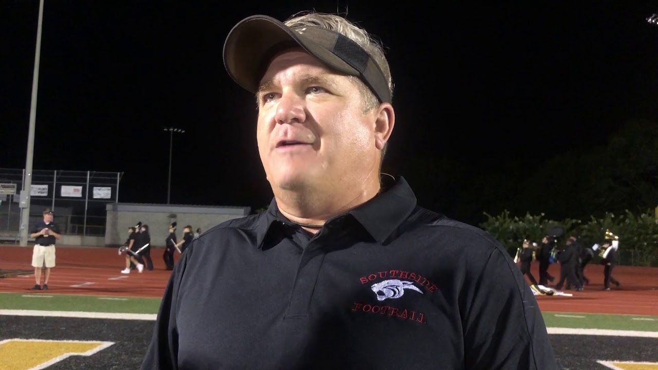 Ron Daugherty talks Southside's season opening loss to Lincoln - YouTube