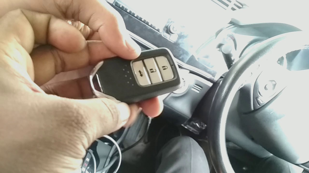 How to Add keyless Access Remote additional key registration #honda # ...