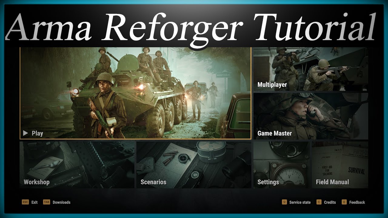 Arma Reforger Tutorial Playthrough with Controller - YouTube