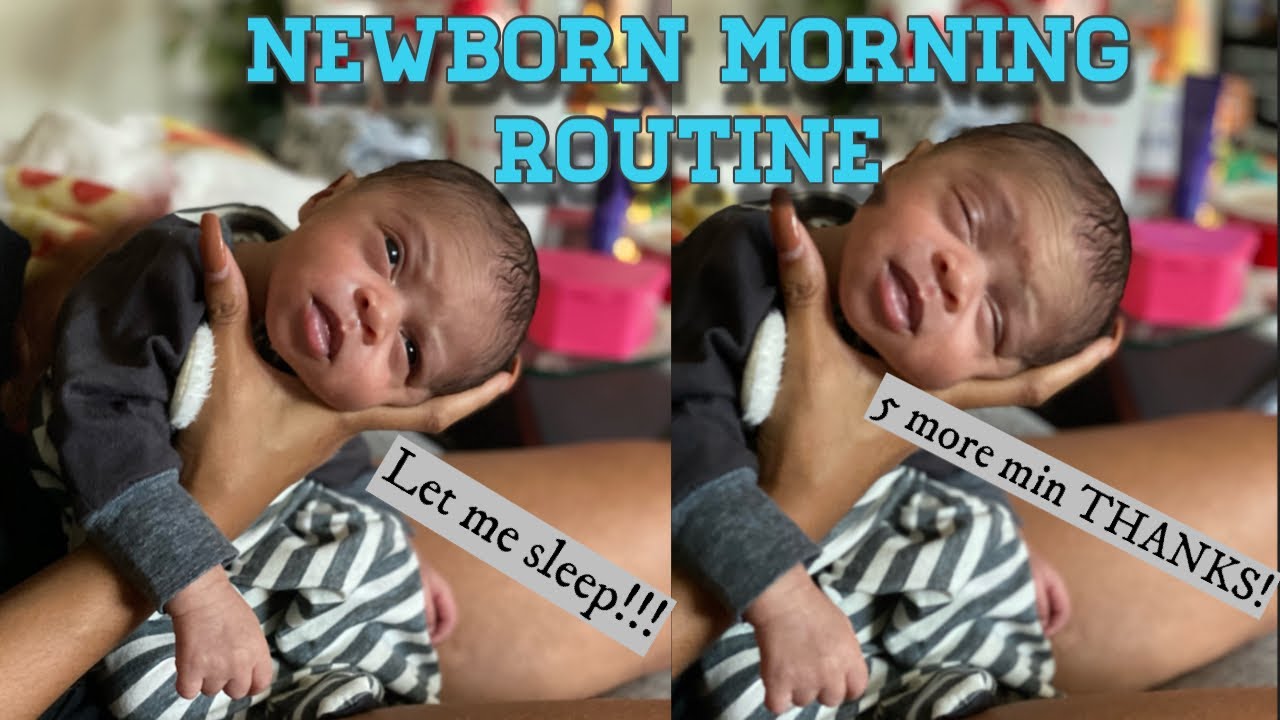 NEWBORN BABY MORNING ROUTINE | FIRST TIME PARENTS - YouTube