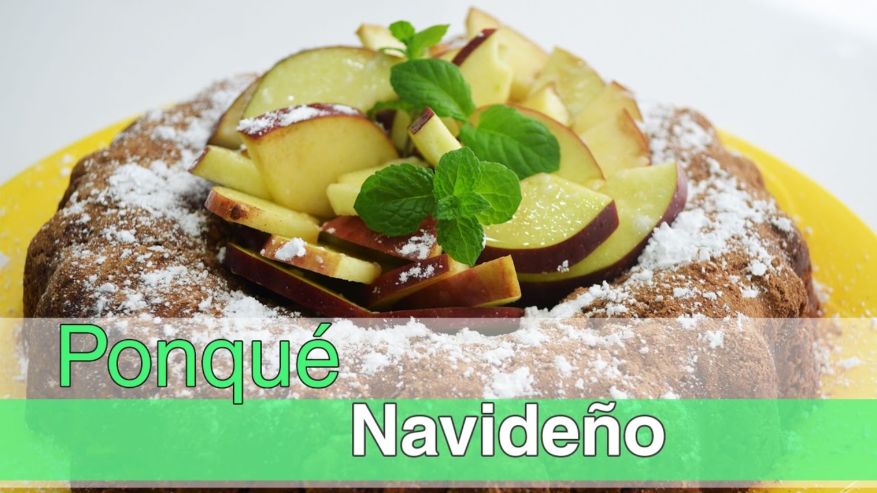 ¿Cómo hacer un ponqué navideño? [Colombia.com] - YouTube