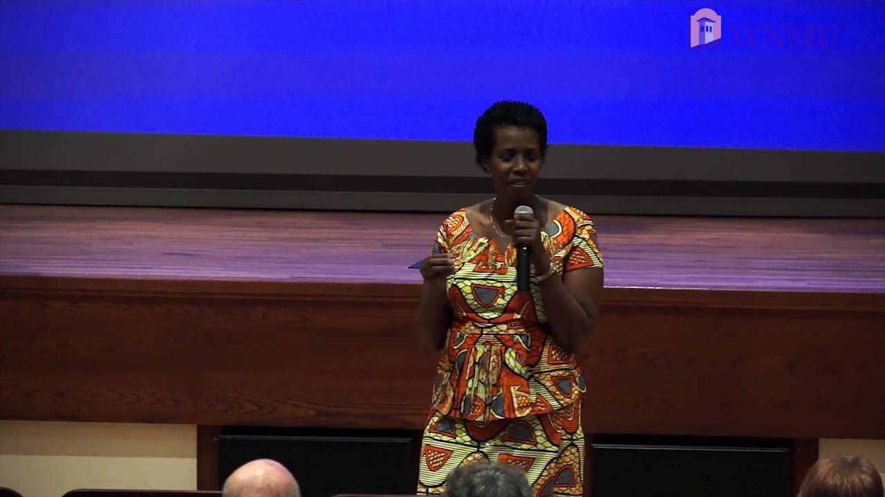 Rose Mapendo Lecture at WNMU Light Hall - YouTube