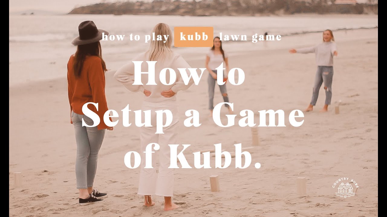 Kubb Rules How To Setup A Game Of Kubb YouTube Kubb Rules How To Setup A Game Of Kubb YouTube