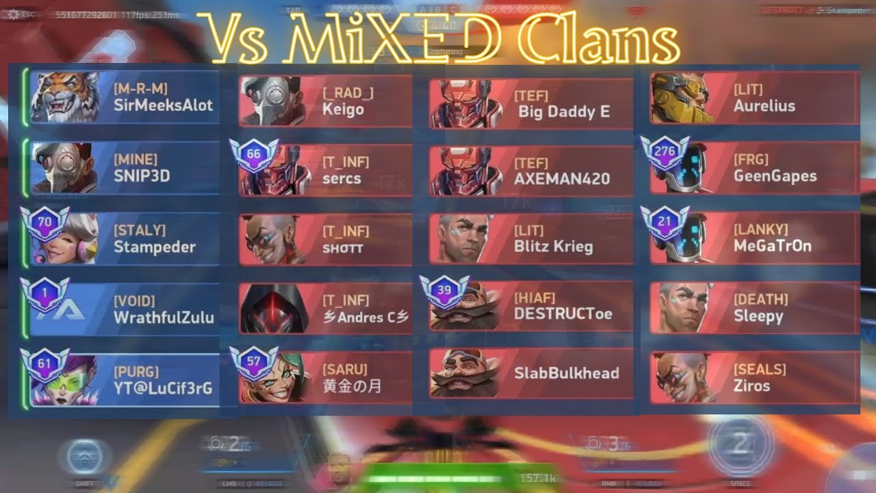 Mech Arena : Vs MiXED Clans Battle || W/ @wrathfulzulu3112 || - YouTube