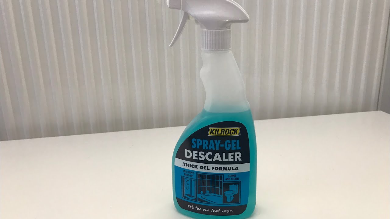 Cleaning - Using Kilrock Spray-Gel Descaler - Descaling our Shower (not ...