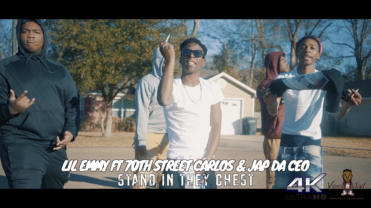 Lil Emmy Ft 70thStreetCarlos & Jap Da Ceo | Stand In They Chest (Shot ...