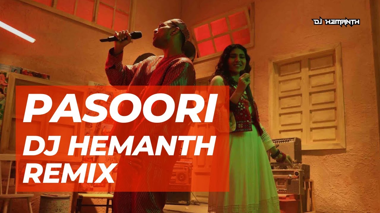 Pasoori - DJ Hemanth Remix | Ali Sethi x Shae Gill - YouTube
