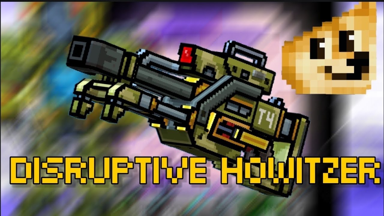 Disruptive Howitzer | Pixel gun 3d. - YouTube