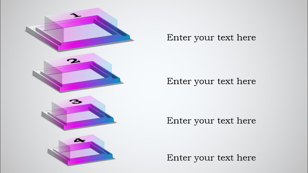 4 Options infographics in PowerPoint - YouTube