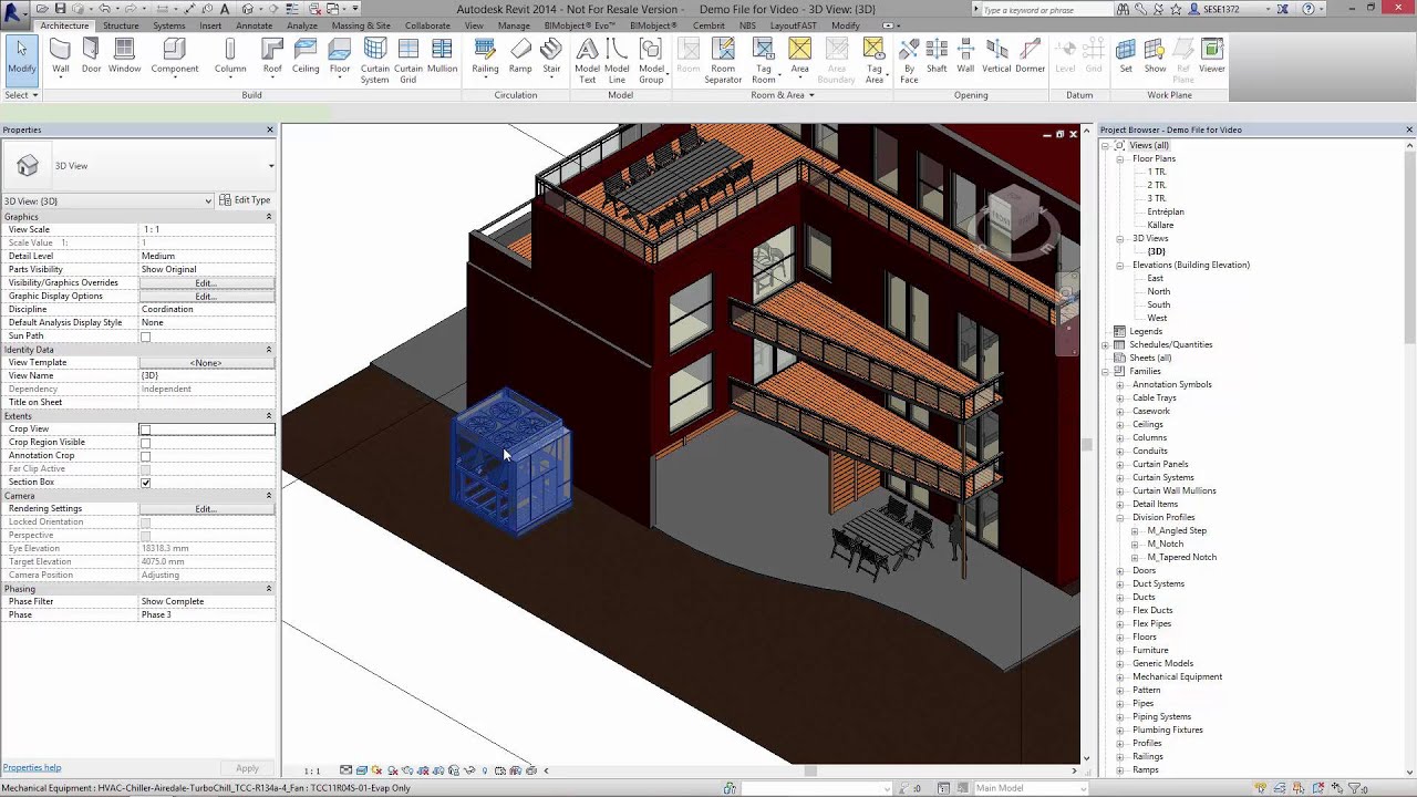 Airedale - Chiller BIM objects for Revit - YouTube