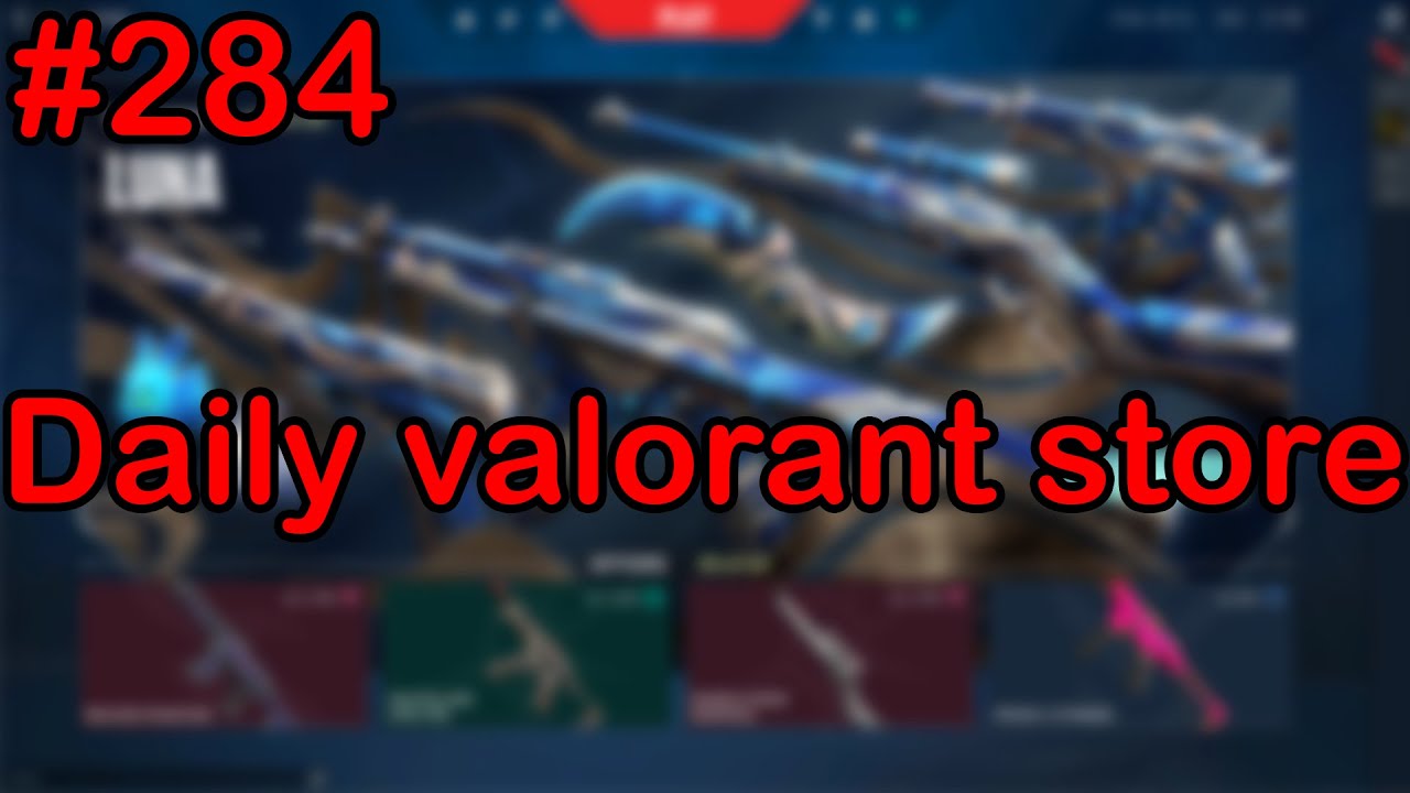 Daily valorant store - I got Reaver 2.0 Phantom (Day284) - YouTube