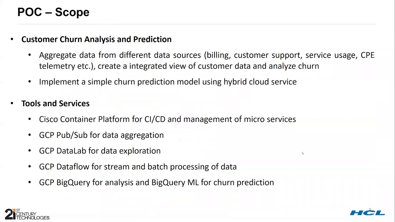 Cisco and Google Cloud Challenge Submission HCL Part 1 - YouTube