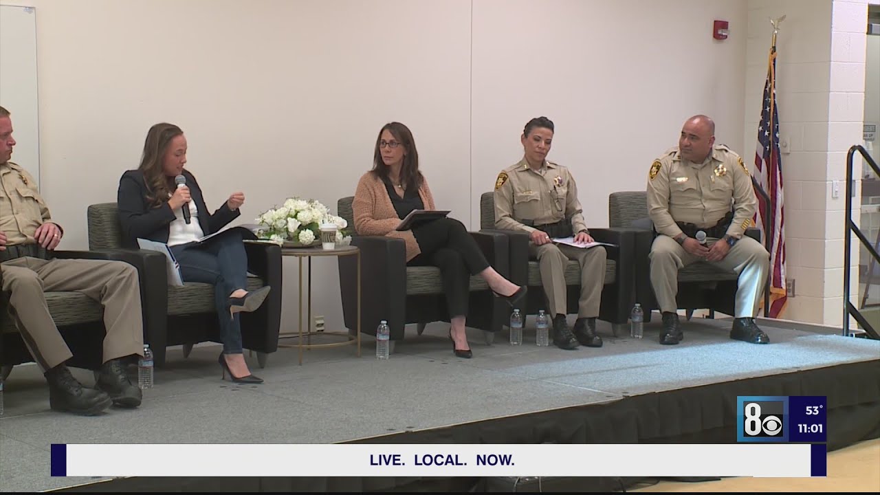 City of Las Vegas, LVMPD hold town hall to discuss northwest valley ...