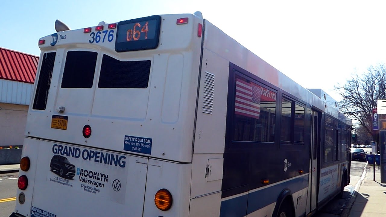 MTA Bus Company: 2007 Orion VII Gen-2+ Hybrid #3676 on the Q64 Bus ...