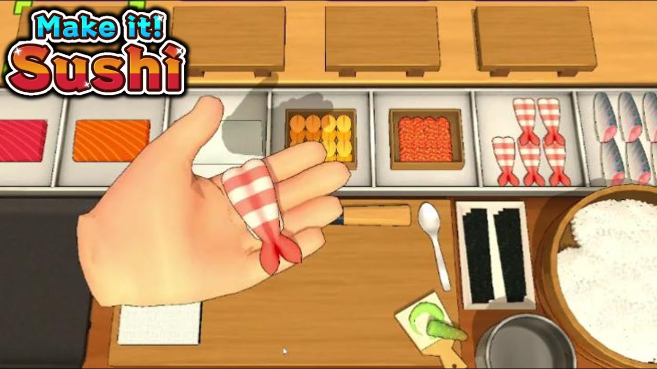 Sushi! Get Your Cold Sushi Right Here! | Make It Sushi! - YouTube