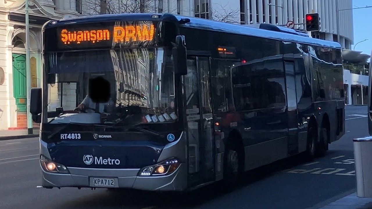 RBW: Rail Bus Western Line to Swanson from Britomart - New Zealand/NZ ...