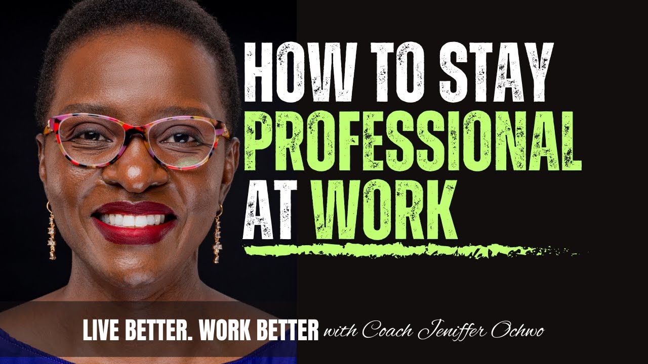 How To Stay Professional At Work Even Under Pressure, Emotional ...