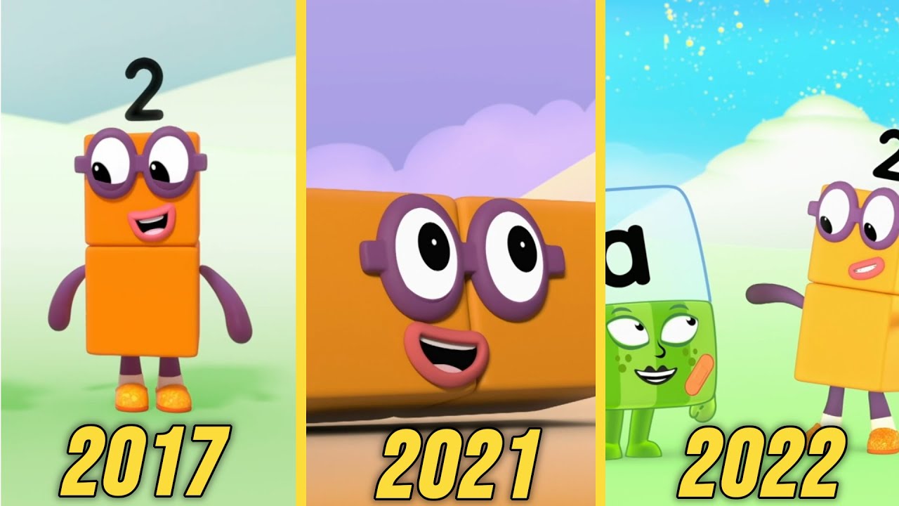 Numberblock 2 Evolution (2017-2022) - YouTube