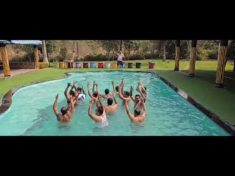 Boys Swimming pool dance - YouTube