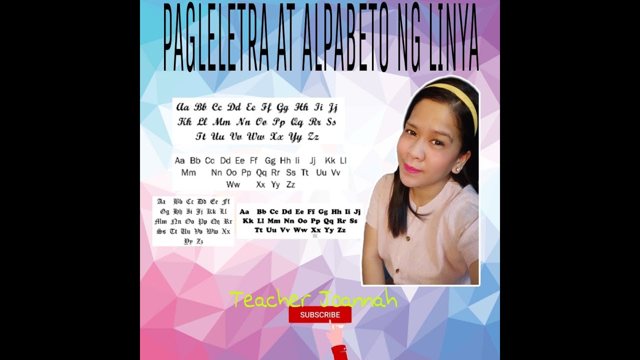 EPP 4 PAGLELETRA AT ALPABETO NG LINYA (INDUSTRIAL ARTS) - YouTube