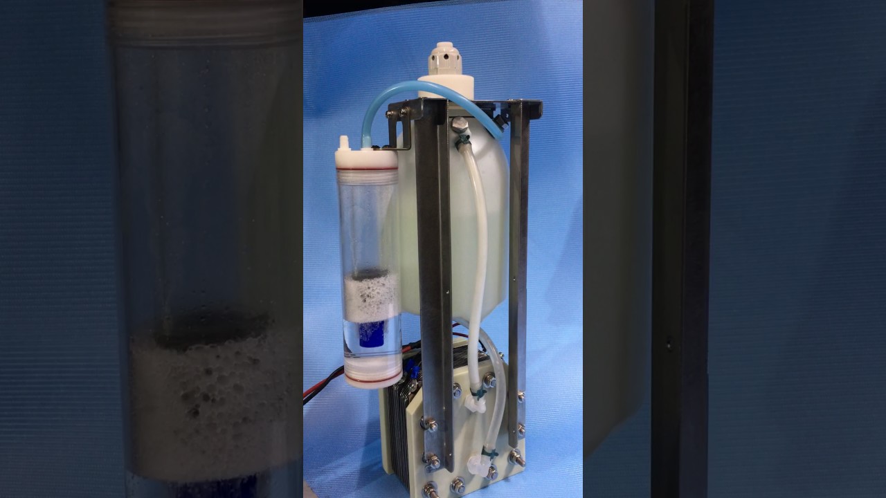 molecular hydrogen THERAPY MACHINE gas generator - YouTube