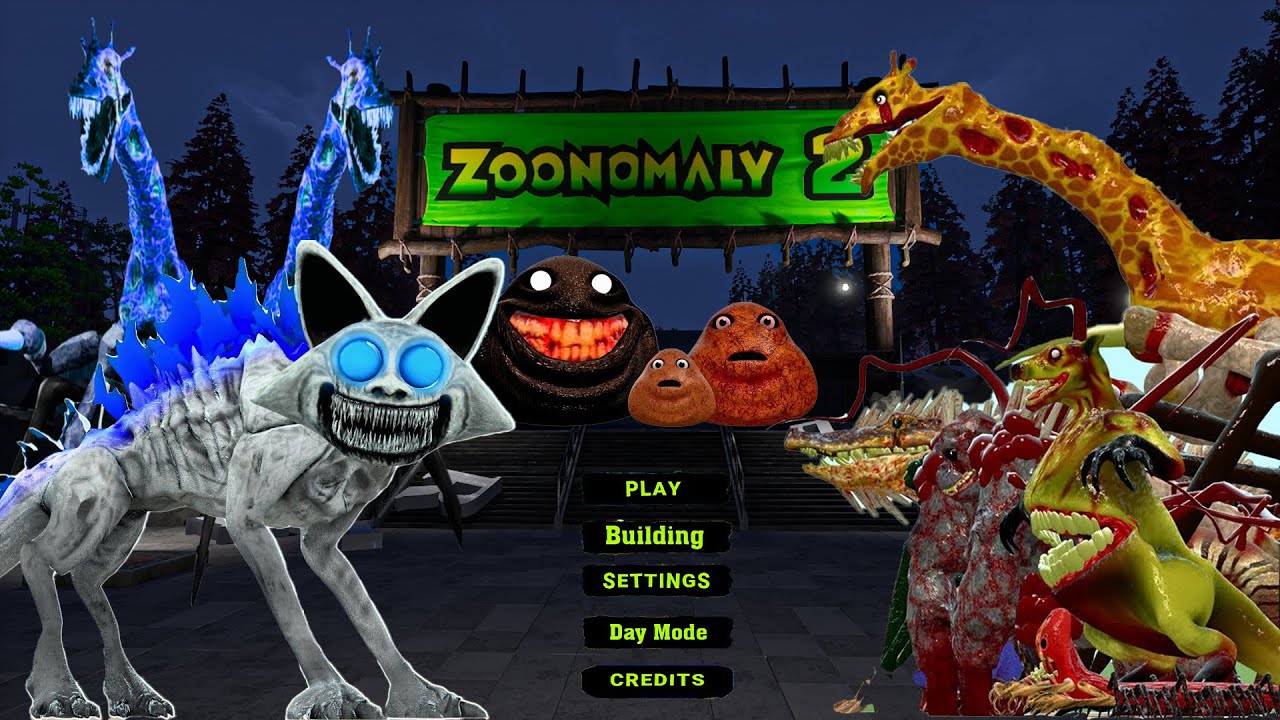 Zoonomaly 2 Official Teaser Full Game Play - Zookeeper Faces Titan Cat ...