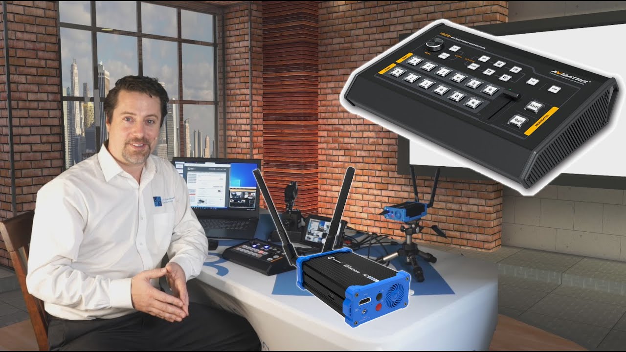 Compact 6 Input SDI/HDMI Switcher Live Streaming - YouTube