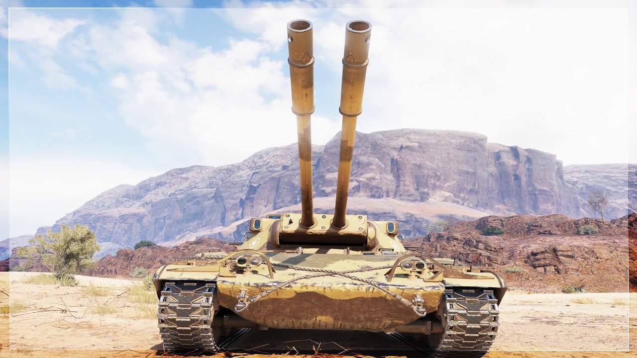 This Tank American Heavy Tank Has Twin Barrels - YouTube