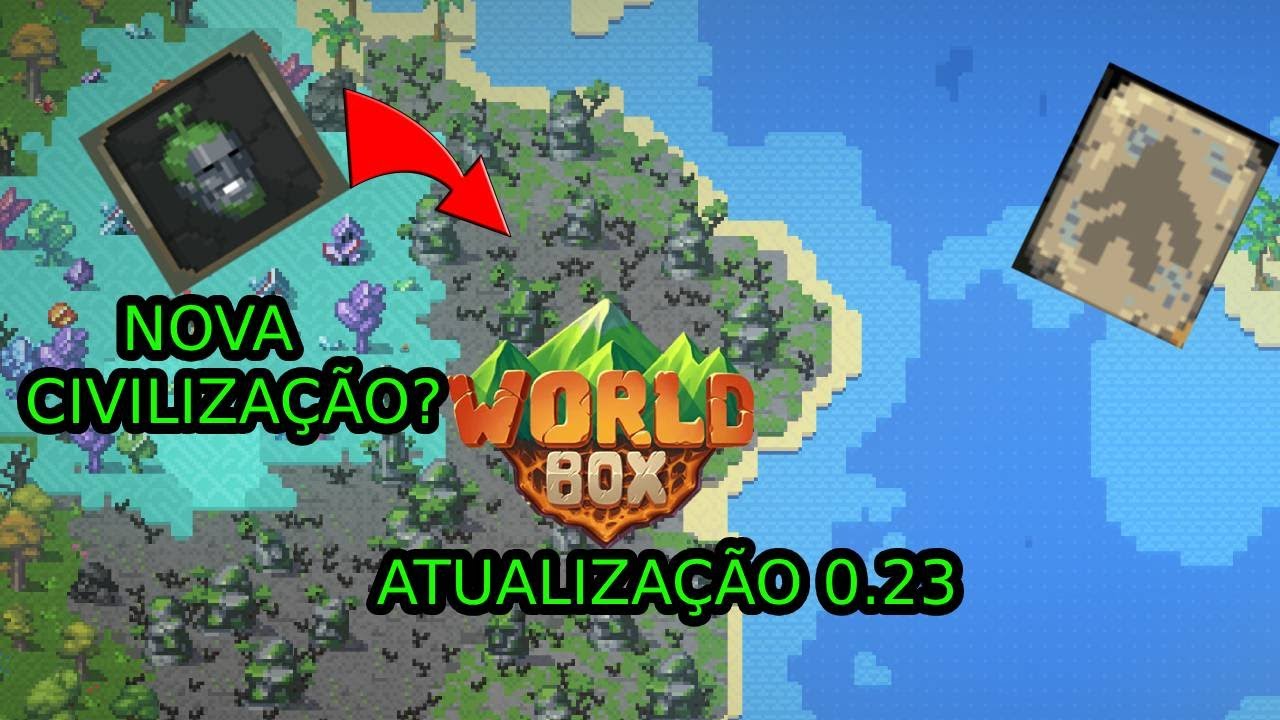ATUALIZAÇÃO 0.23 DO WORLDBOX - YouTube