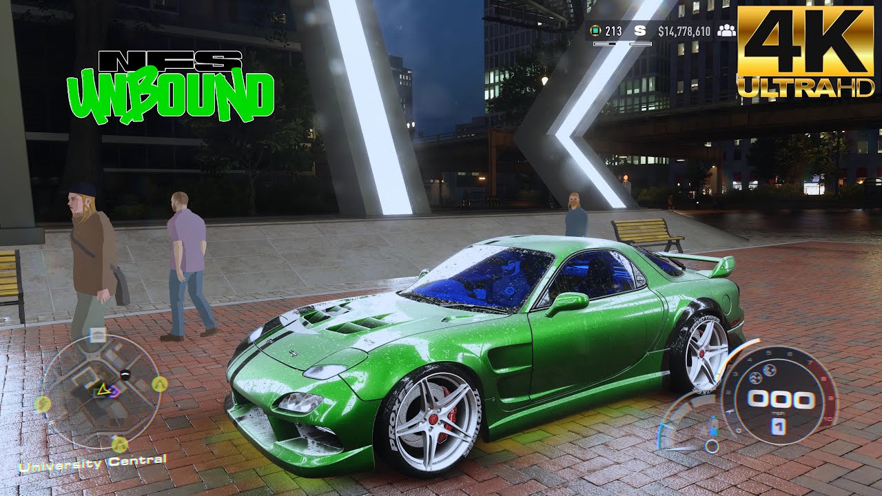 Need for Speed Unbound Mazda RX-7 Spirit R (2002) Gameplay 4K60FPS ...