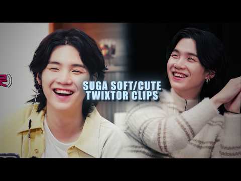 SUGA- soft/cute twixtor clips for editing