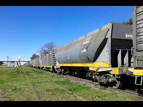 Tren cargado de NCA con la EMD GT-22CW 9042 - YouTube