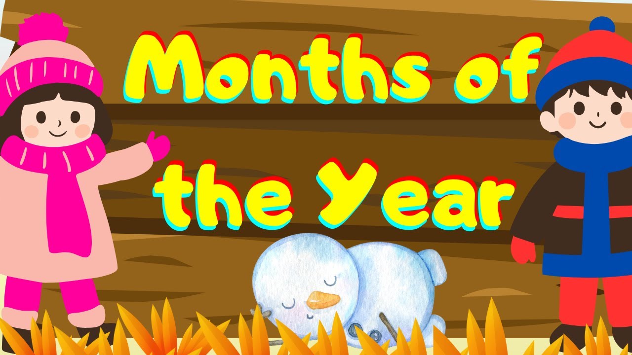 Months of the Year Song for Kids | Learn Months with Fun Animation ...