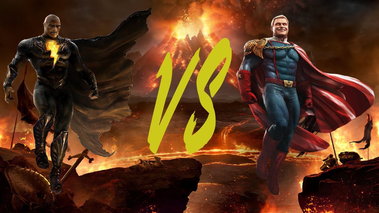 Black Adam VS Homelander (DC VS The Boys) | THE SHINNIN - YouTube