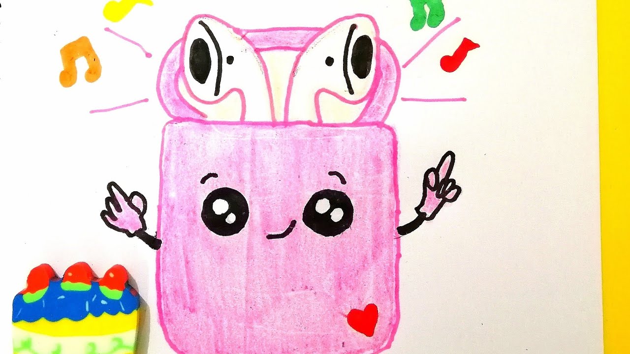 Tried cute drawing as draw so cute fan. How to draw a doodle airpod ...