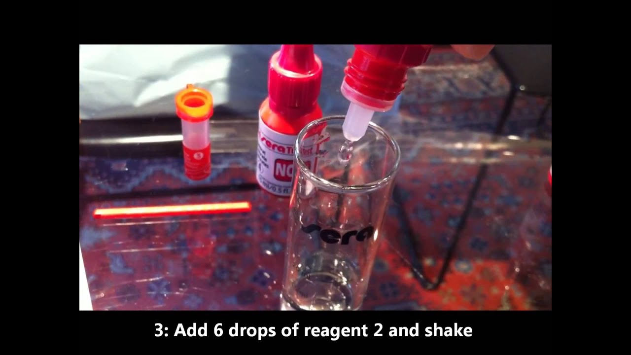 Test kit NO3 SERA, test sera kiểm tra hàm lượng nitrate - YouTube