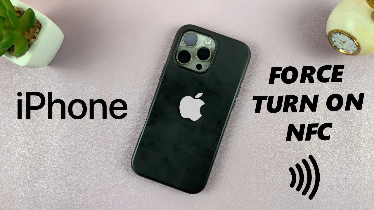 How To Turn ON NFC On iPhone - YouTube
