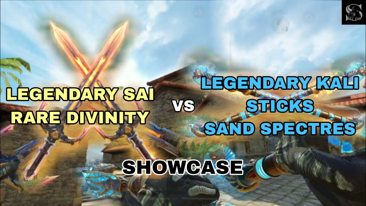 Legendary Sai Rare Divinity vs Legendary Kali Sticks Sand Scepters ...