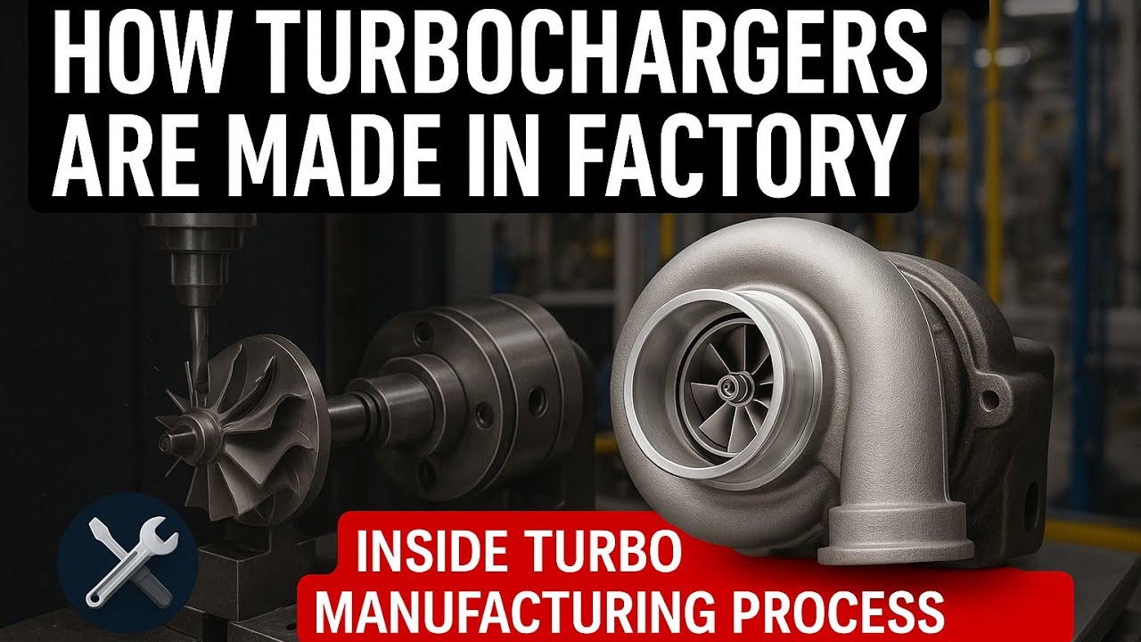 How Turbochargers Are Made in Factory 🔧 | Inside Turbo Manufacturing ...