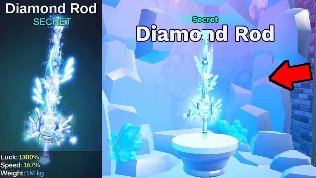 CARA MENDAPATKAN DIAMOND ROD DI UPDATE TERBARU FISH IT ROBLOX - YouTube