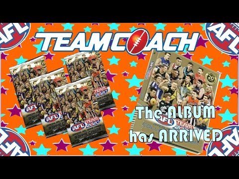 AFL Teamcoach 2020 Album has arrived & packs! PLUS Weekly competition ...